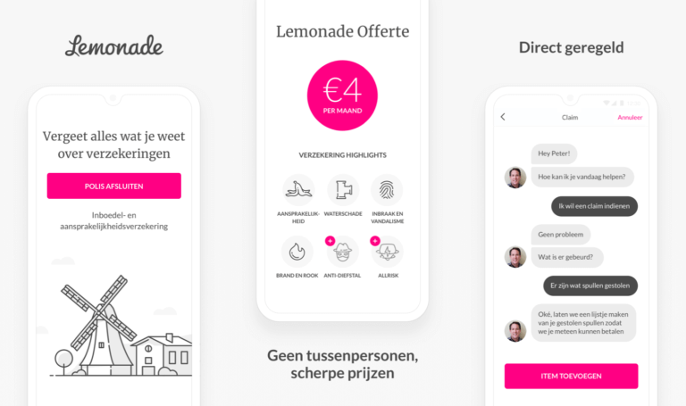 Lemonade Pioneers New Approach to Insurance in the Netherlands